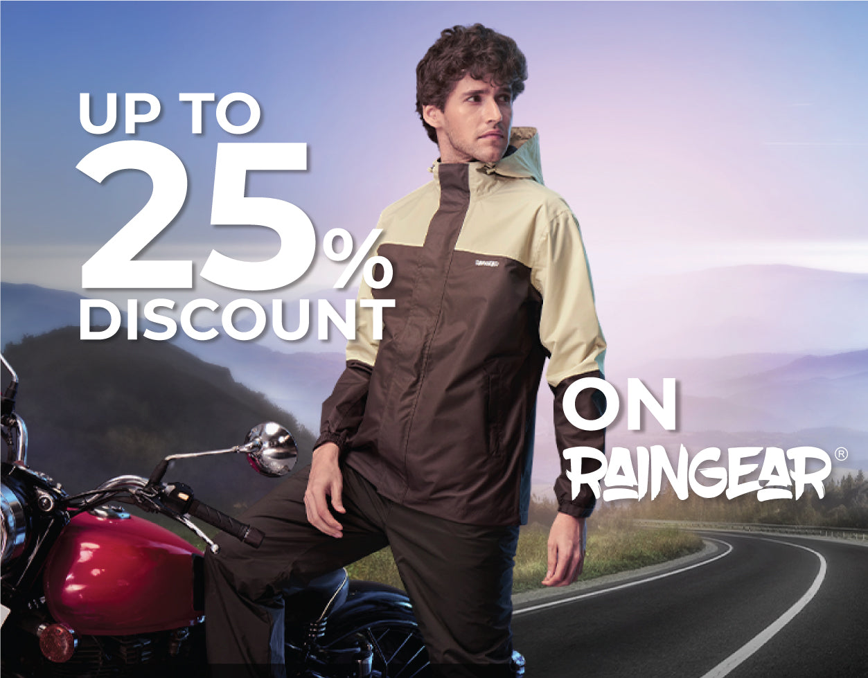 Raingear | Premium Men's Raincoat | 100% Nylon Fabric